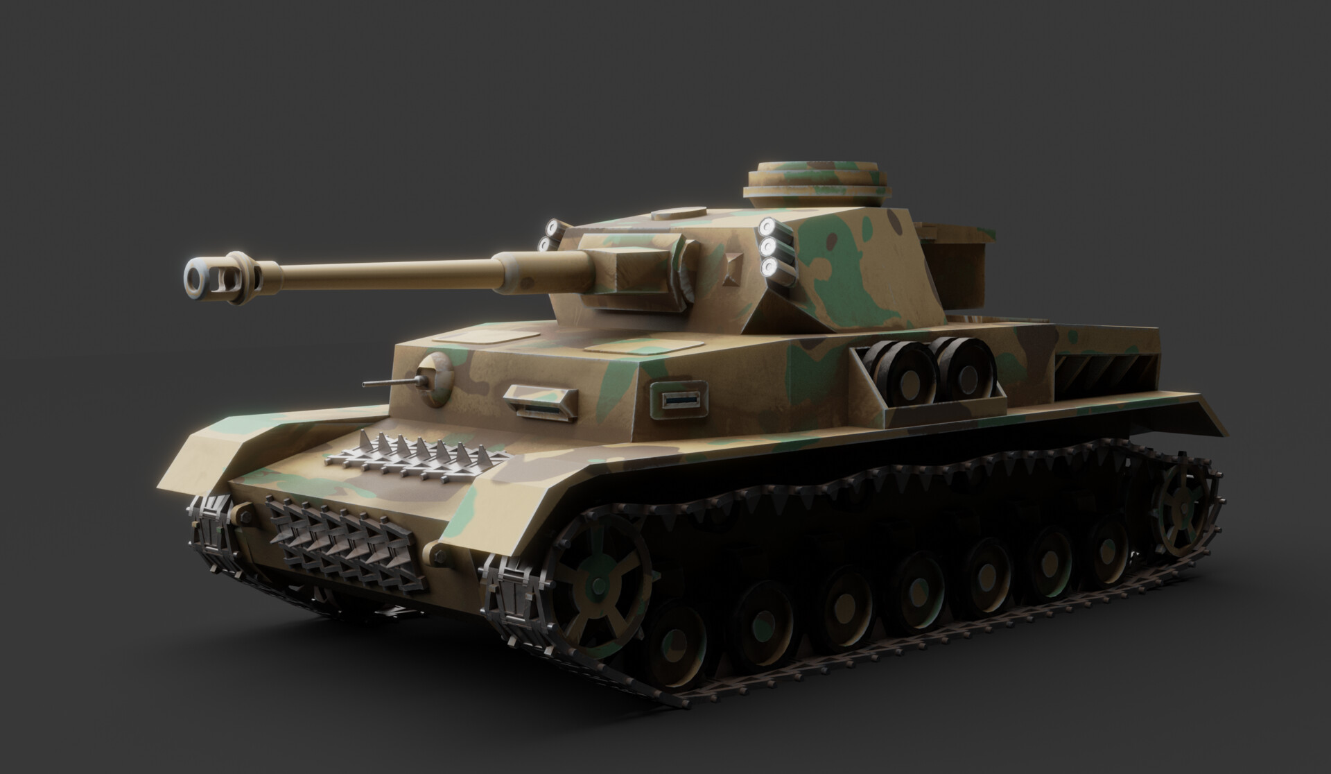 ArtStation - Panzer 4 G