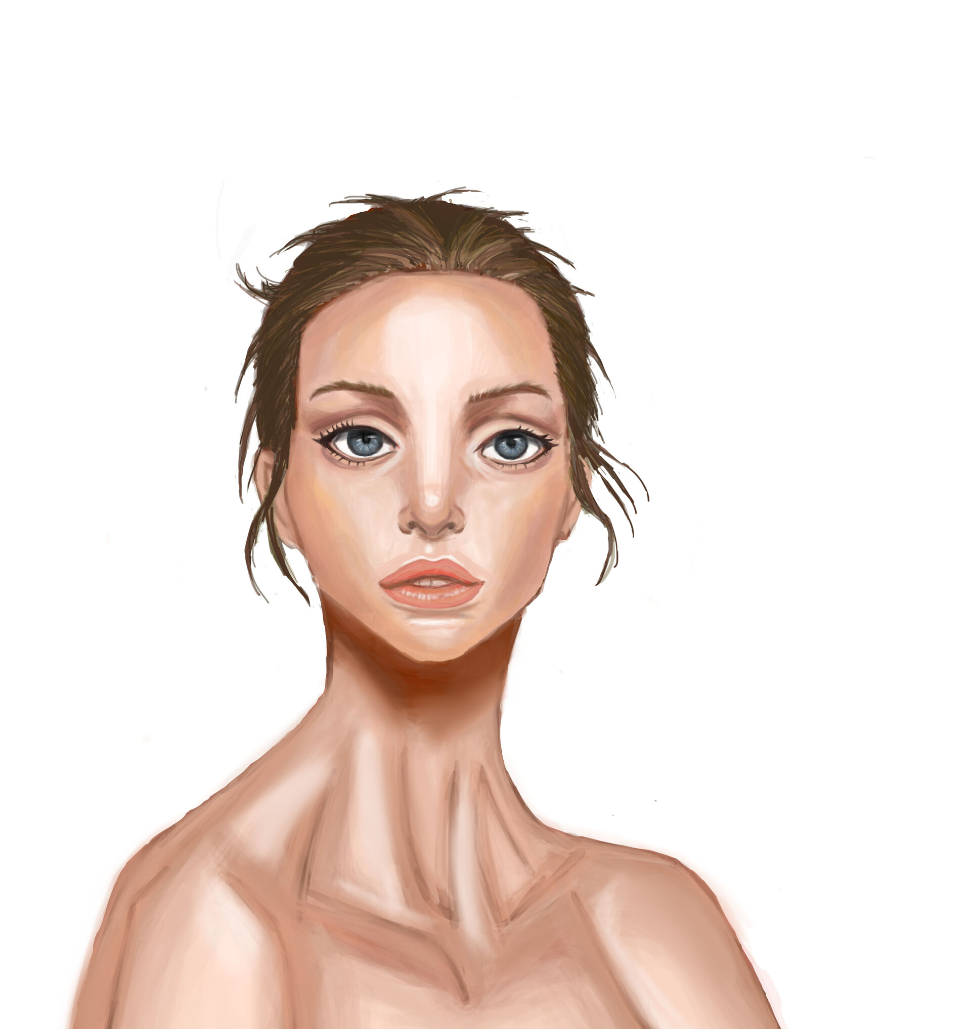 ArtStation - 2d disital drawing copying for practice