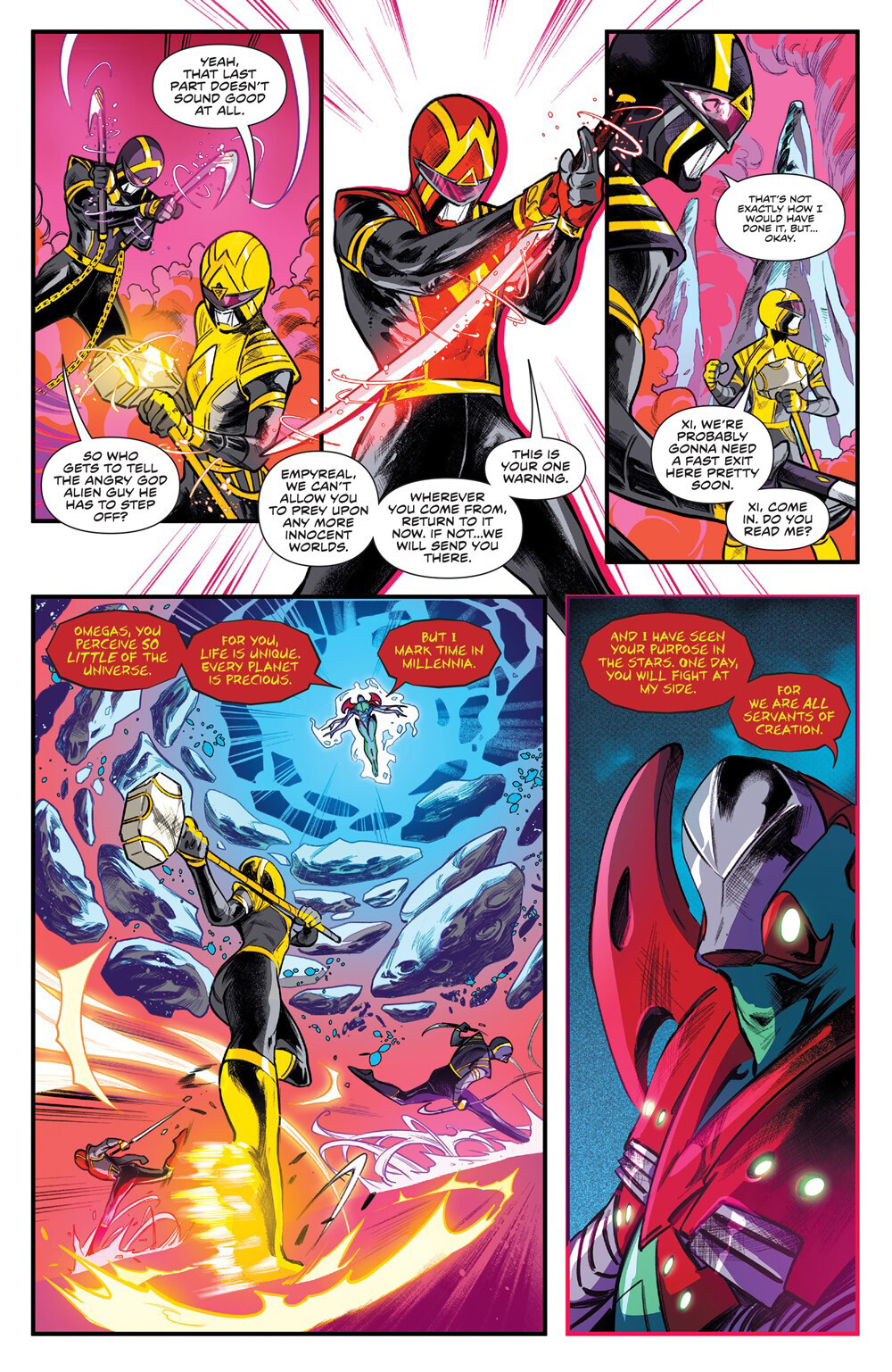 ArtStation - Mighty Morphin Power Rangers #54 - page