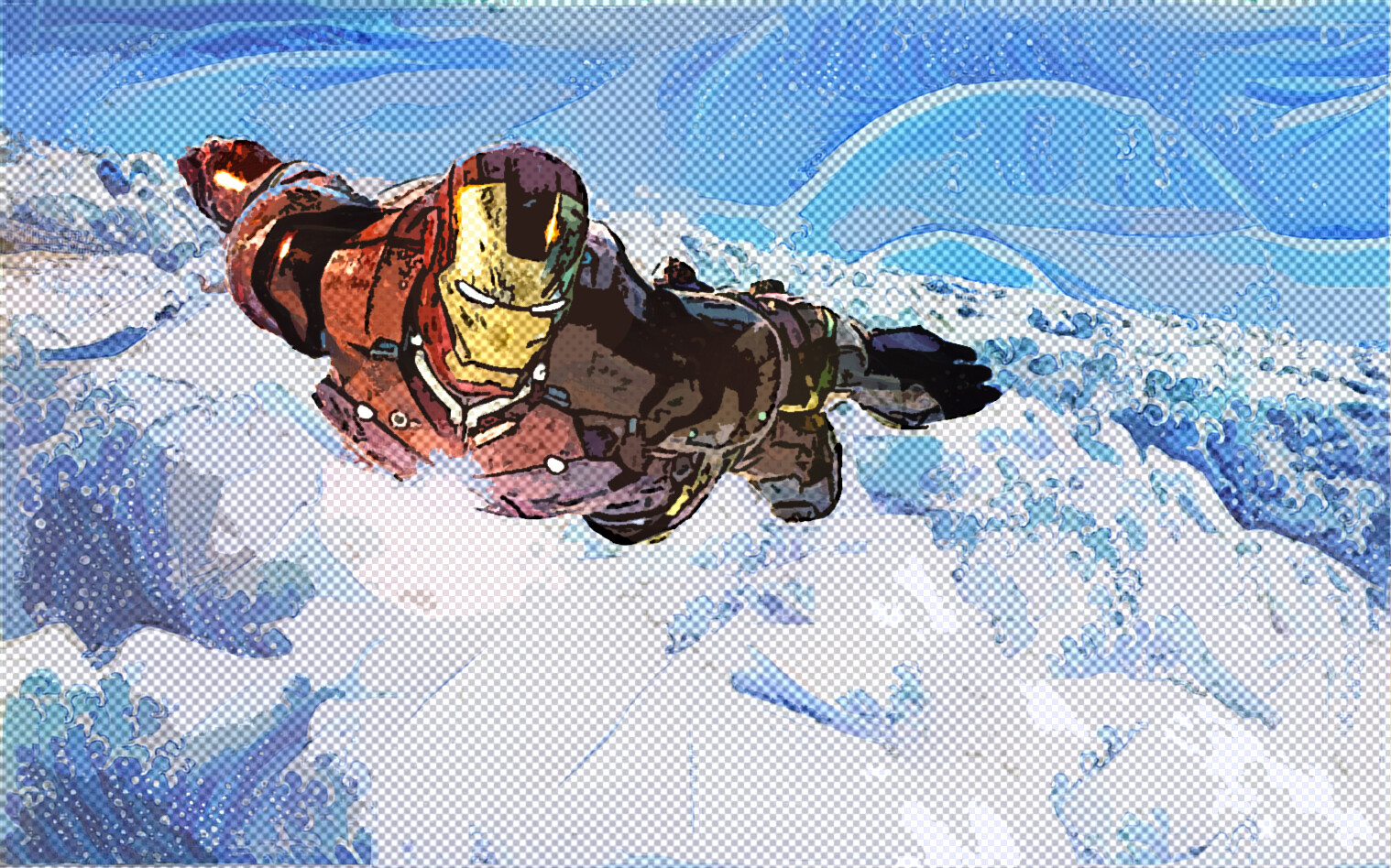 ArtStation - Iron Man (Comic Stylized)