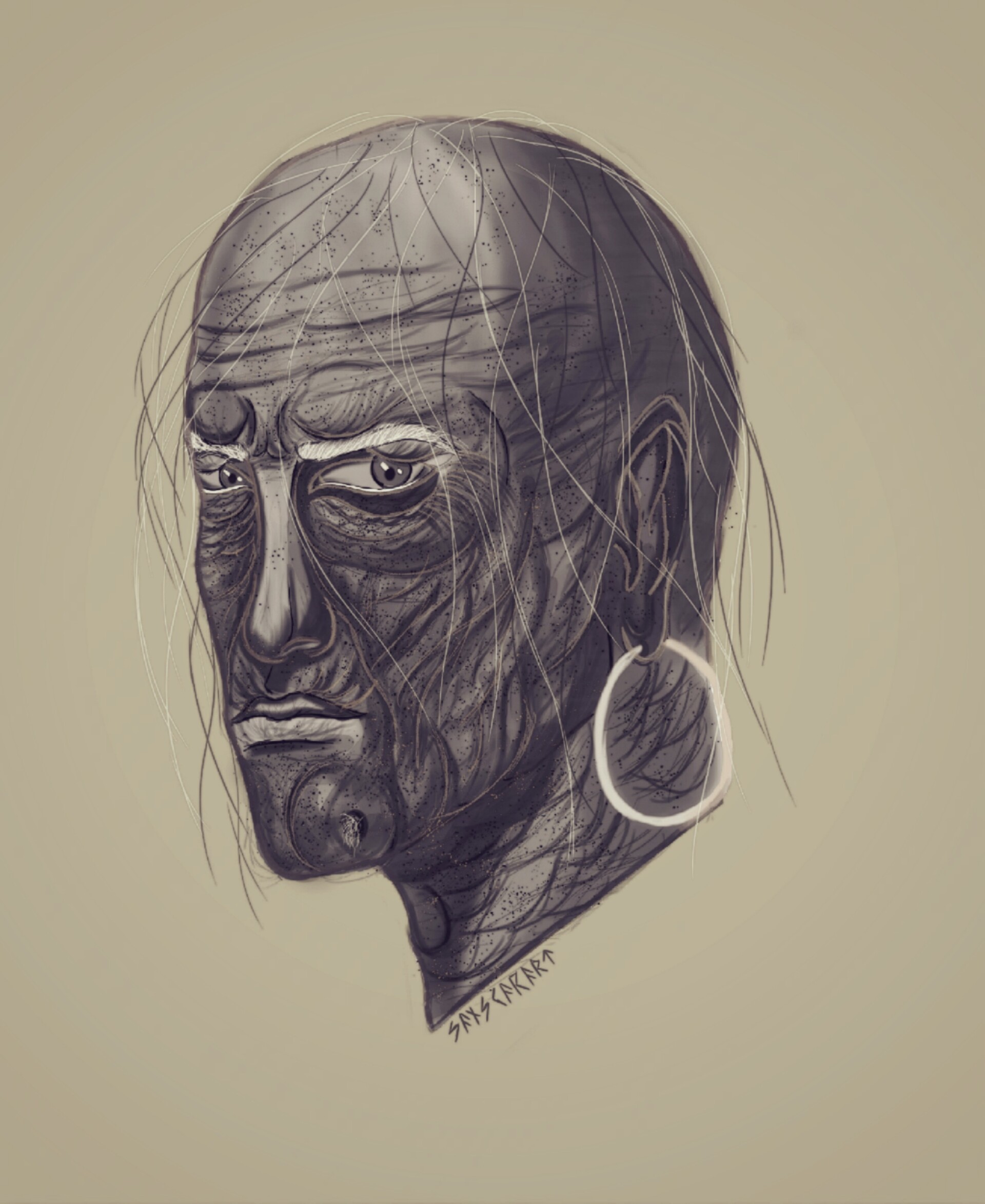 ArtStation - old man character concept art