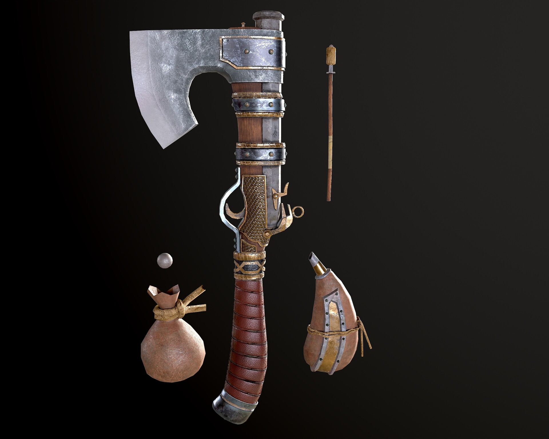 ArtStation - AXE-GUN