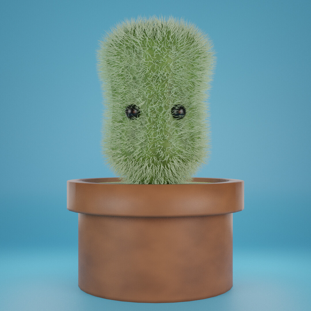 ArtStation - Cute Cactus