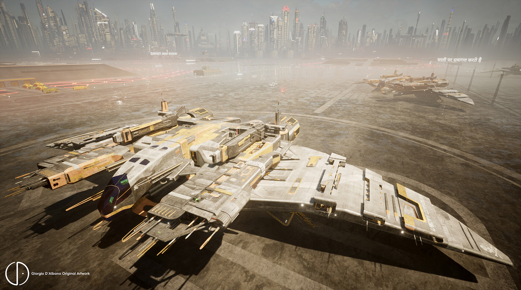 ArtStation - USCSS CORYOLAN Landed 2021