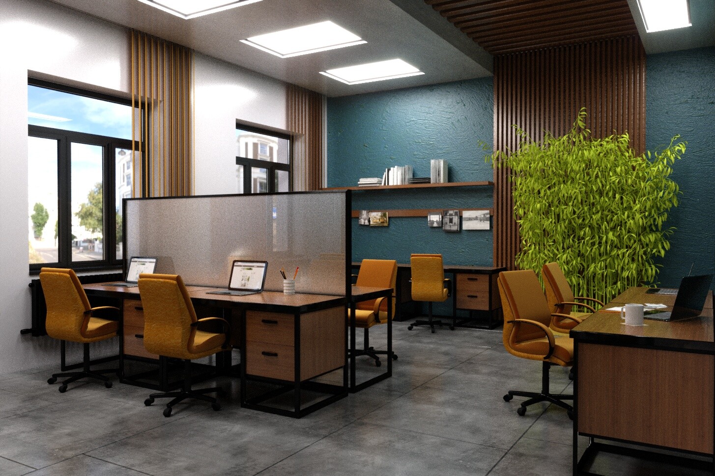 ArtStation - Visualization of Office