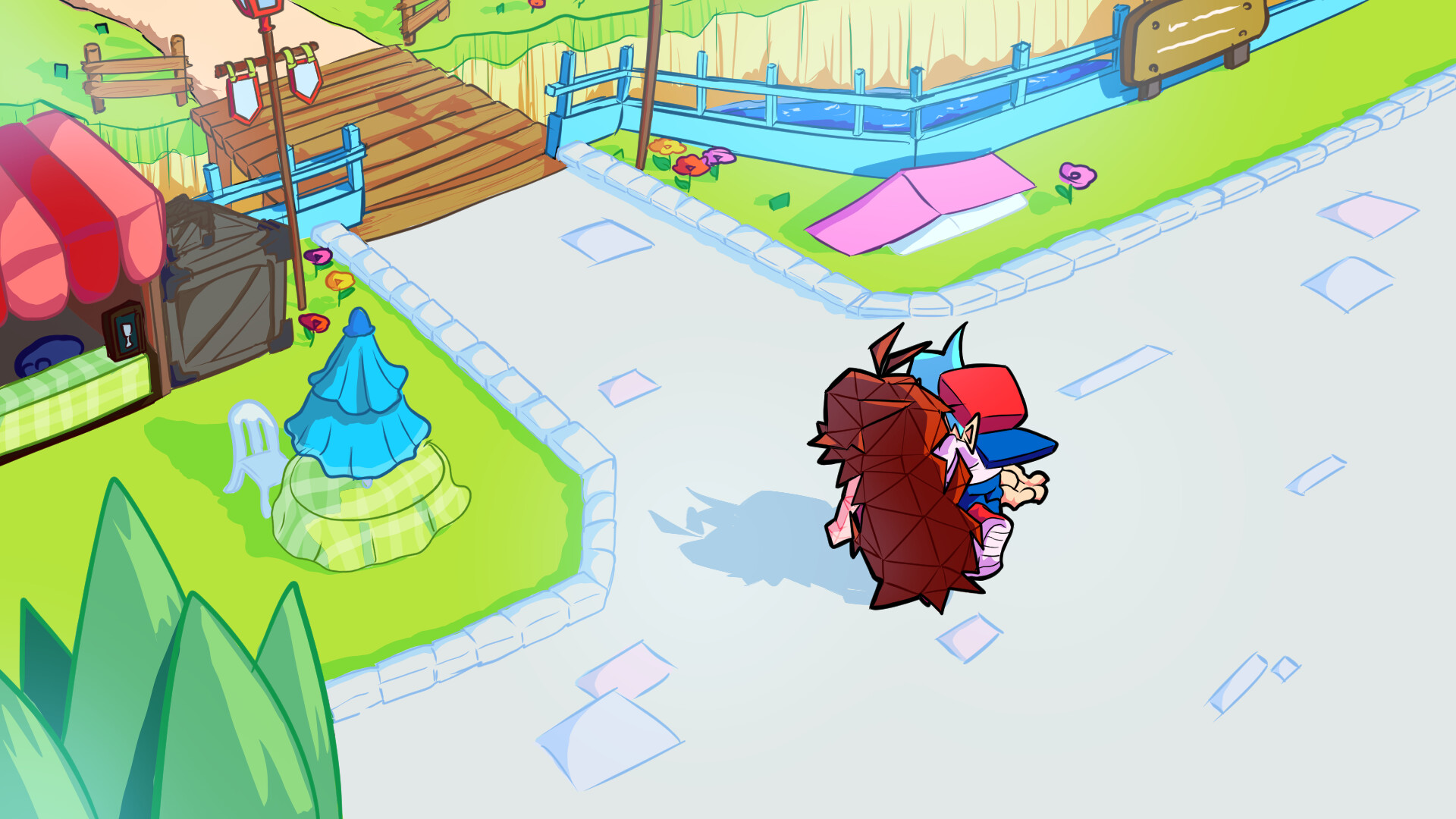 E-Mol - FNF - Origami King V1