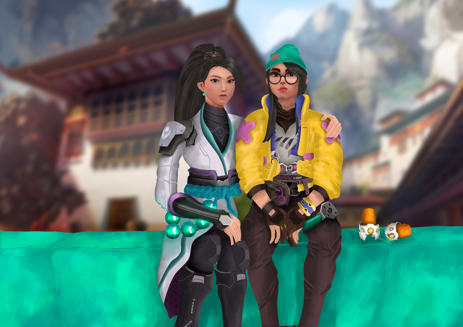 ArtStation - Sage & Killjoy FanArt