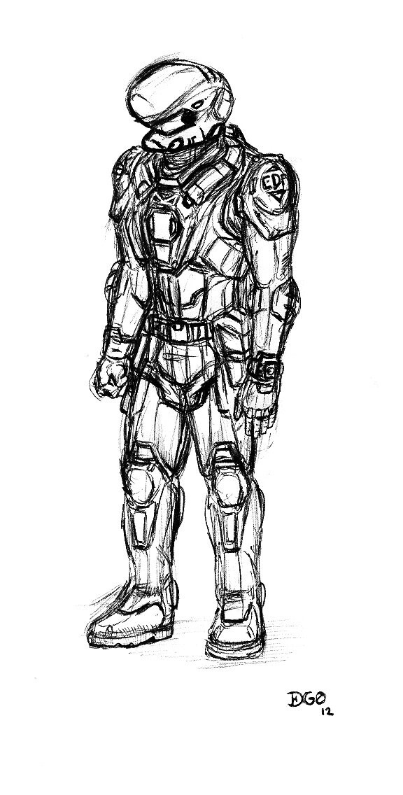 ArtStation - Sci-fi Mecha Pilot