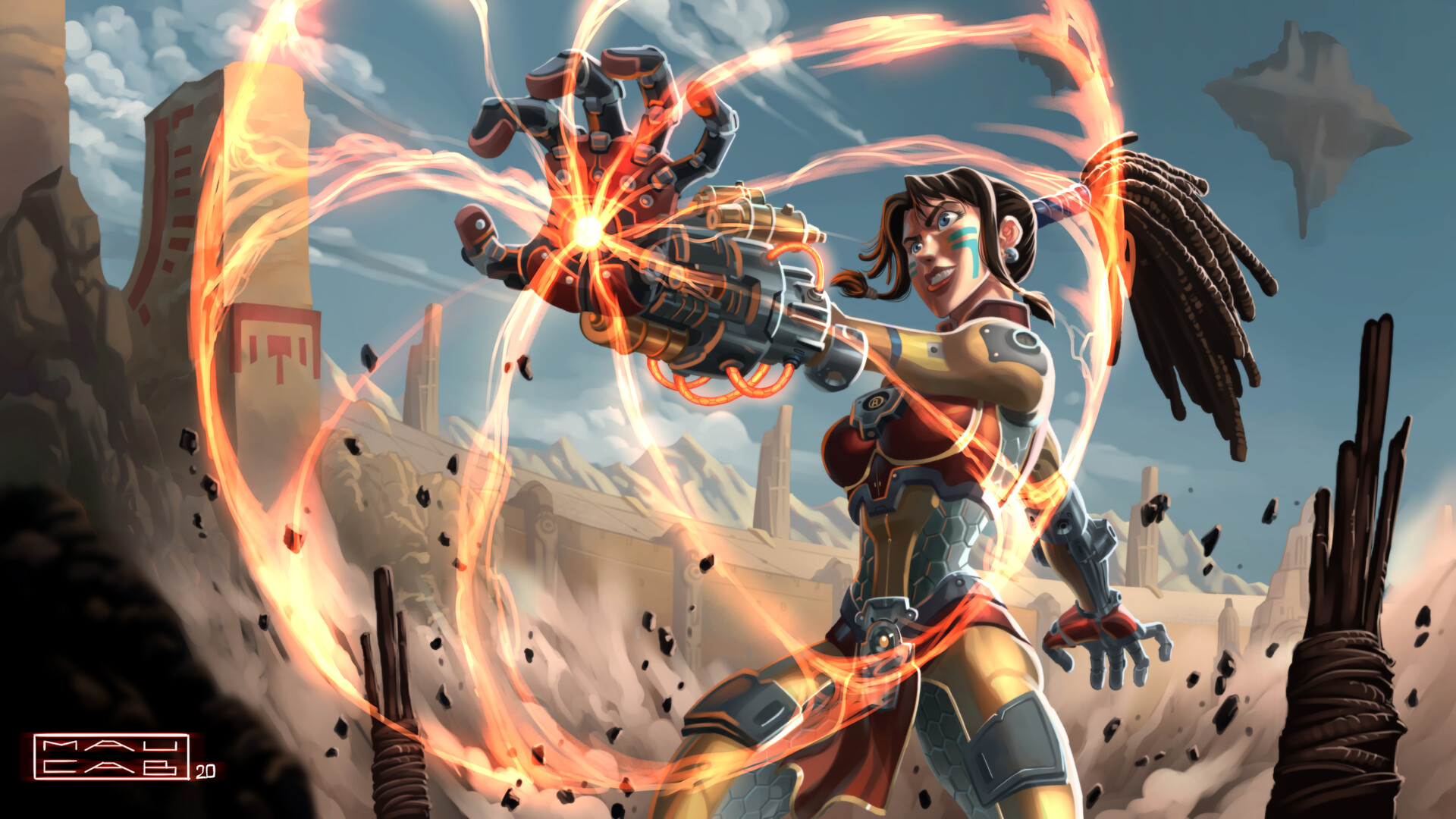 ArtStation - power suit