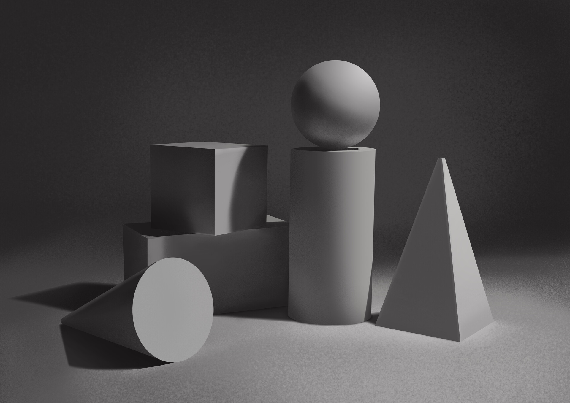 ArtStation - Primative Shape Form Studies