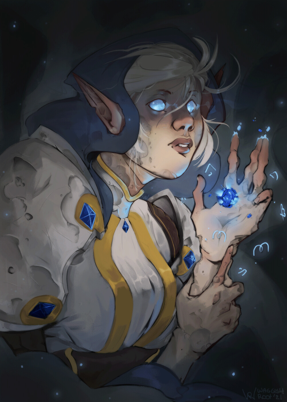 ArtStation - An Arcane Addiction | Portrait painting