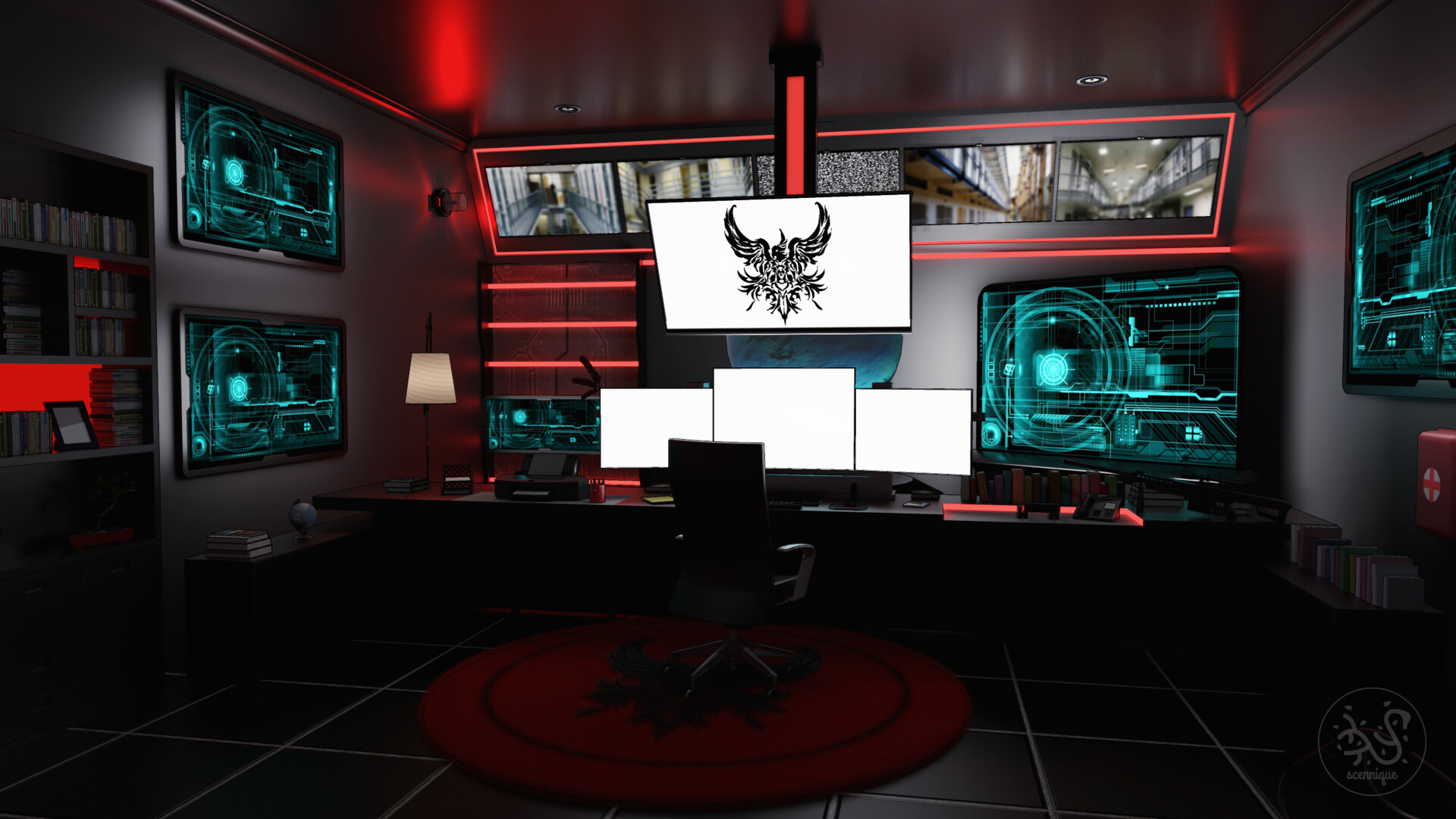 Scene Unique - Eden Prison Control Center