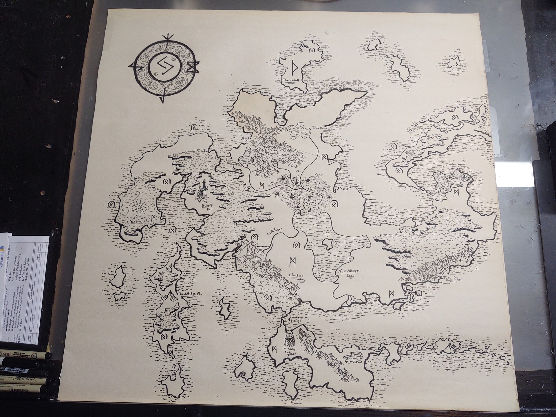 ArtStation - Map of Valhalla