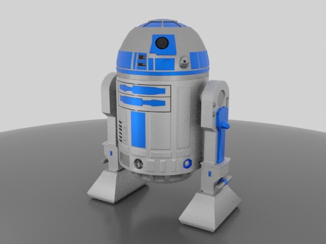 ArtStation - R2D2 Droid (StarWars)
