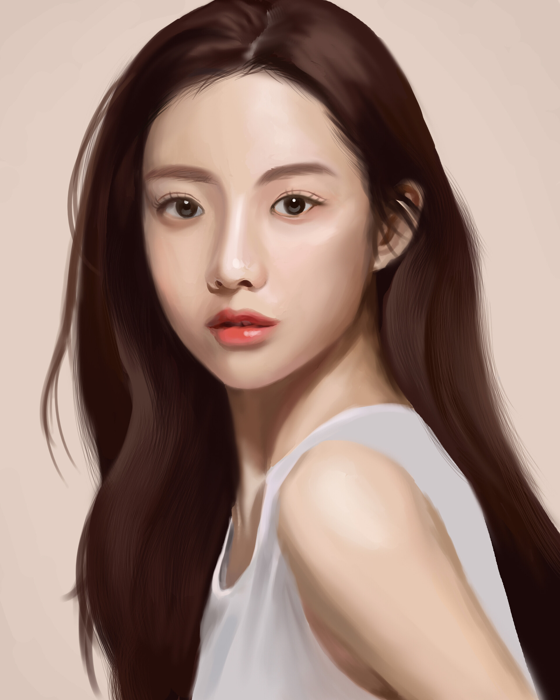 ArtStation - Digital Painting Portrait