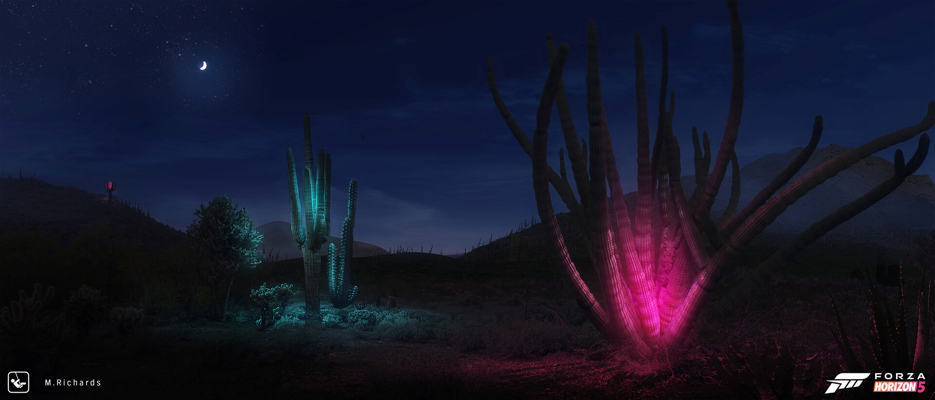 Michael Richards - Forza Horizon 5 - Night Lighting