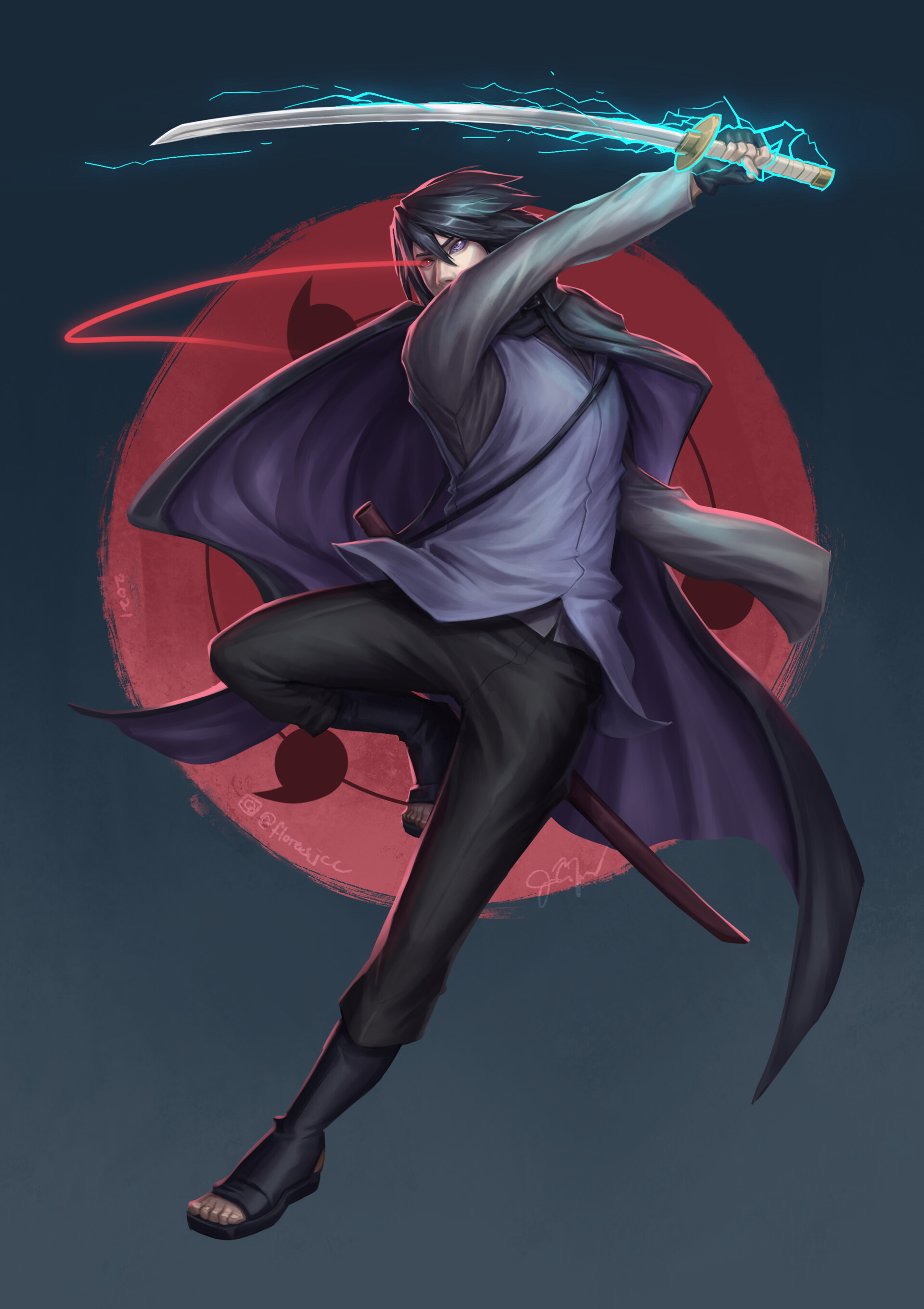 ArtStation - Uchiha Sasuke