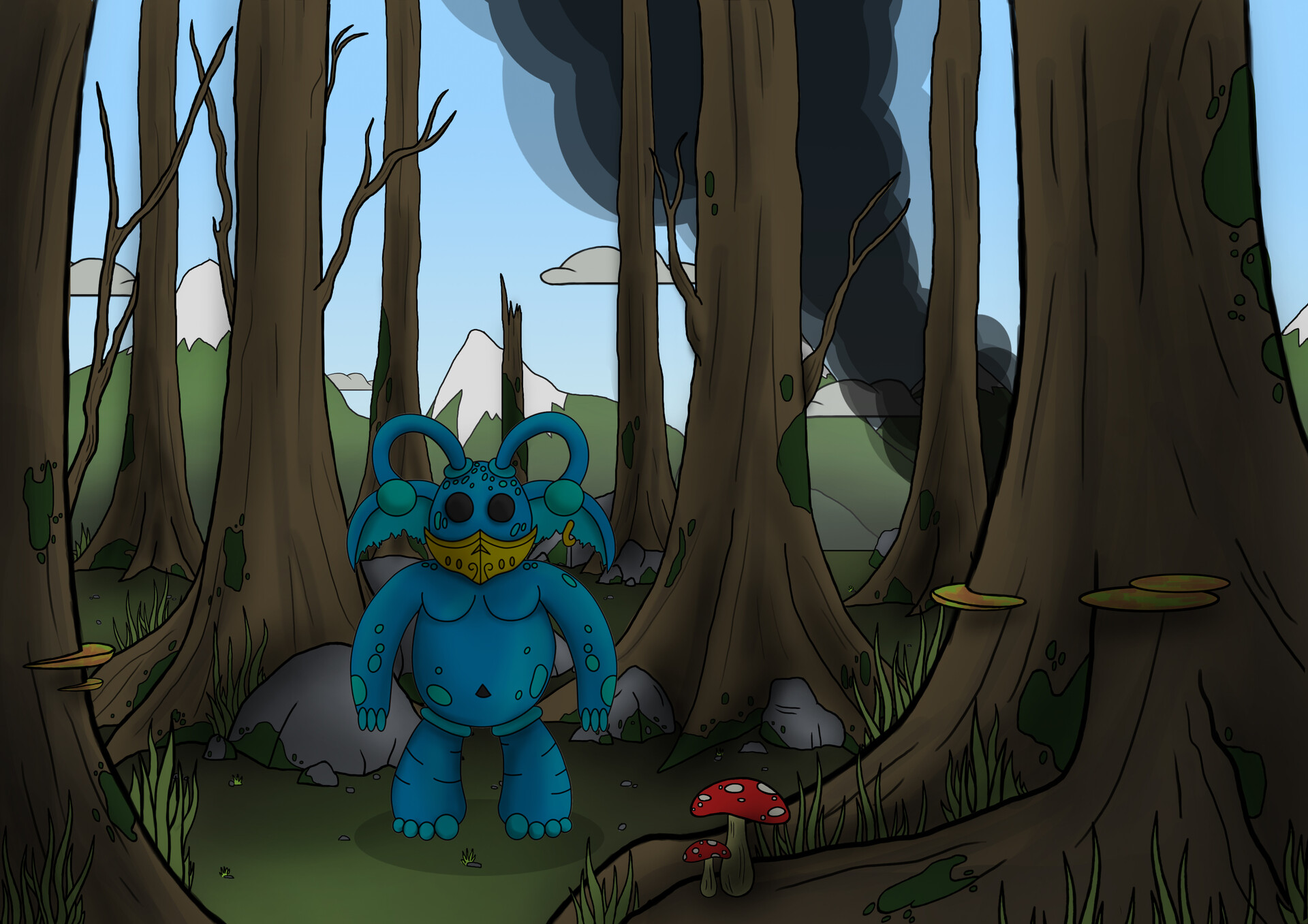 ArtStation - Alien Character and Environment Concept Art