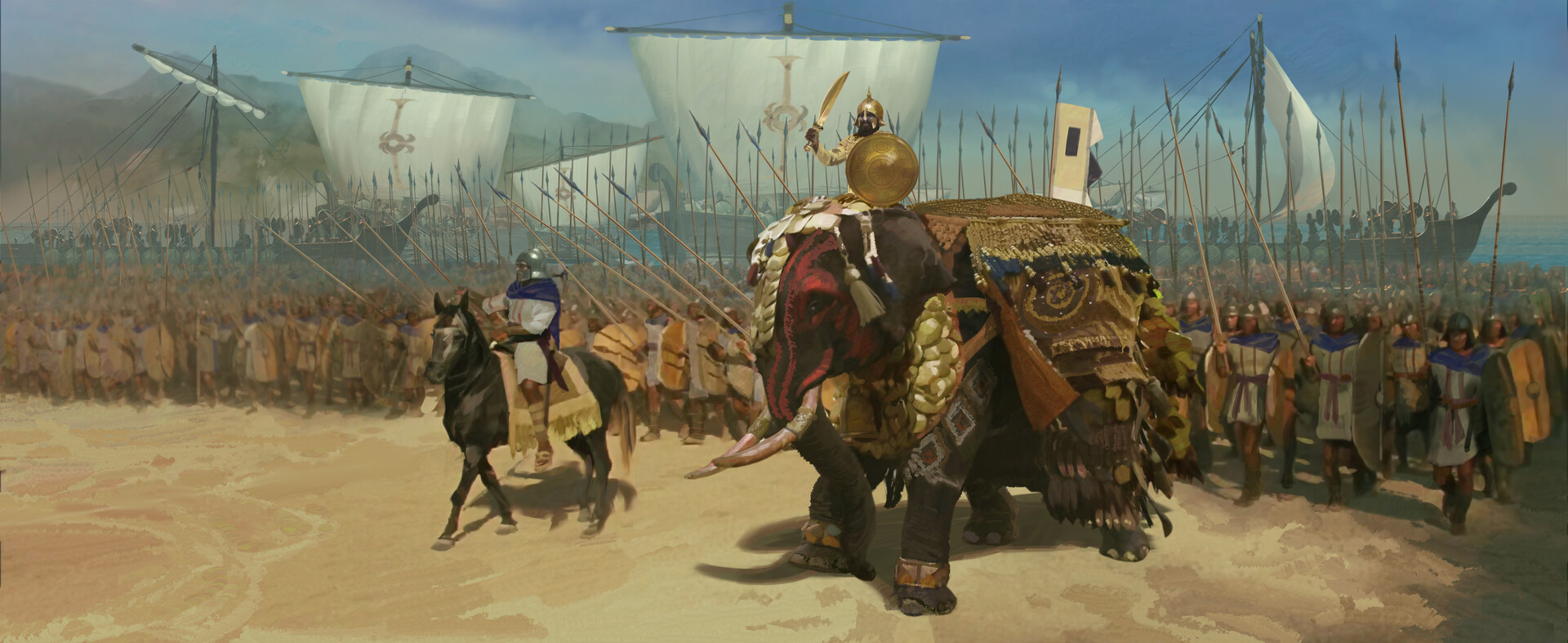 ArtStation - Elephant War