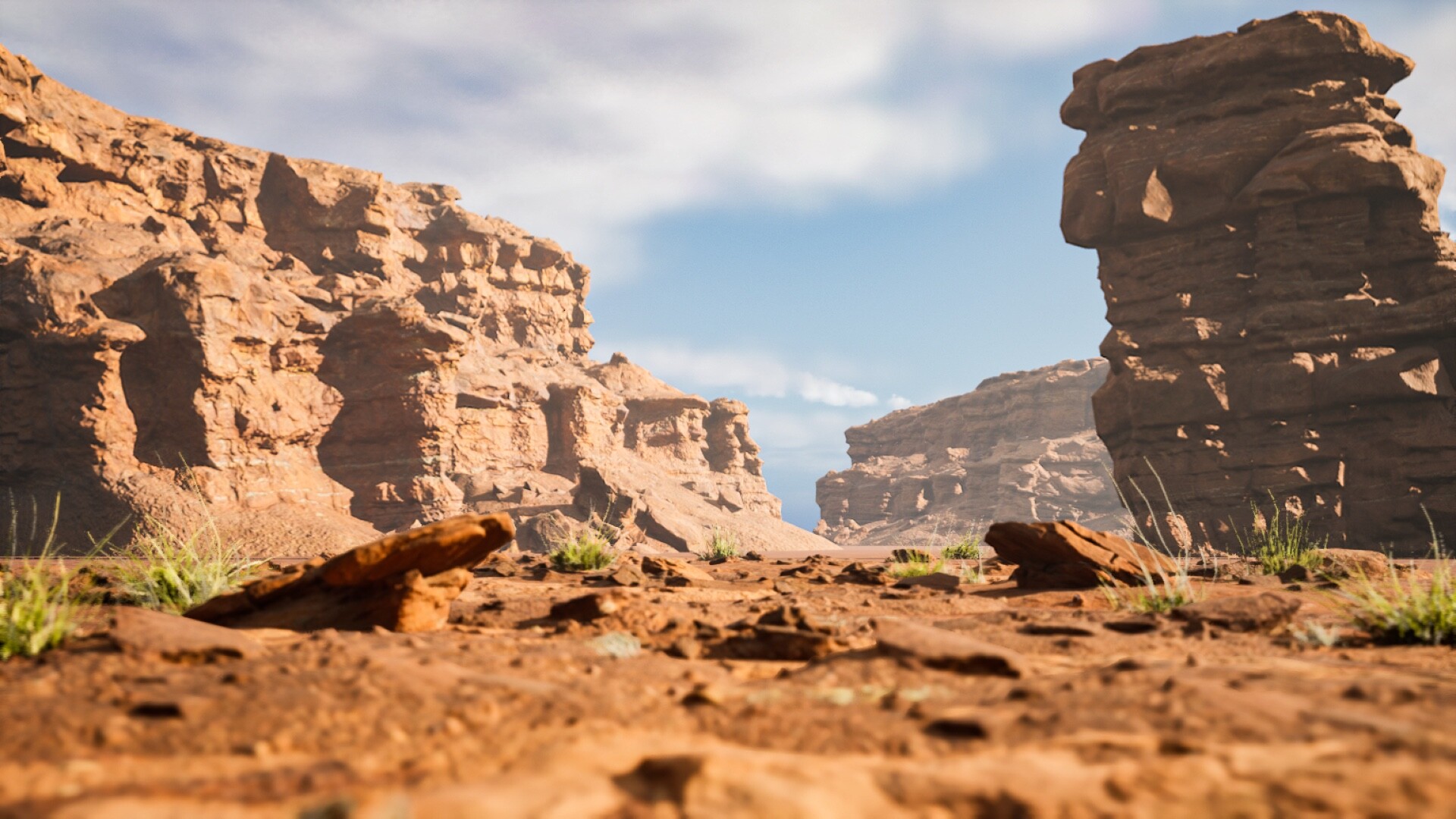 ArtStation - Desert Canyon