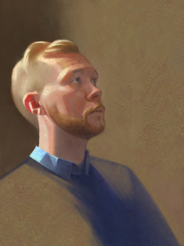 ArtStation - Portrait of Ivan Loginov