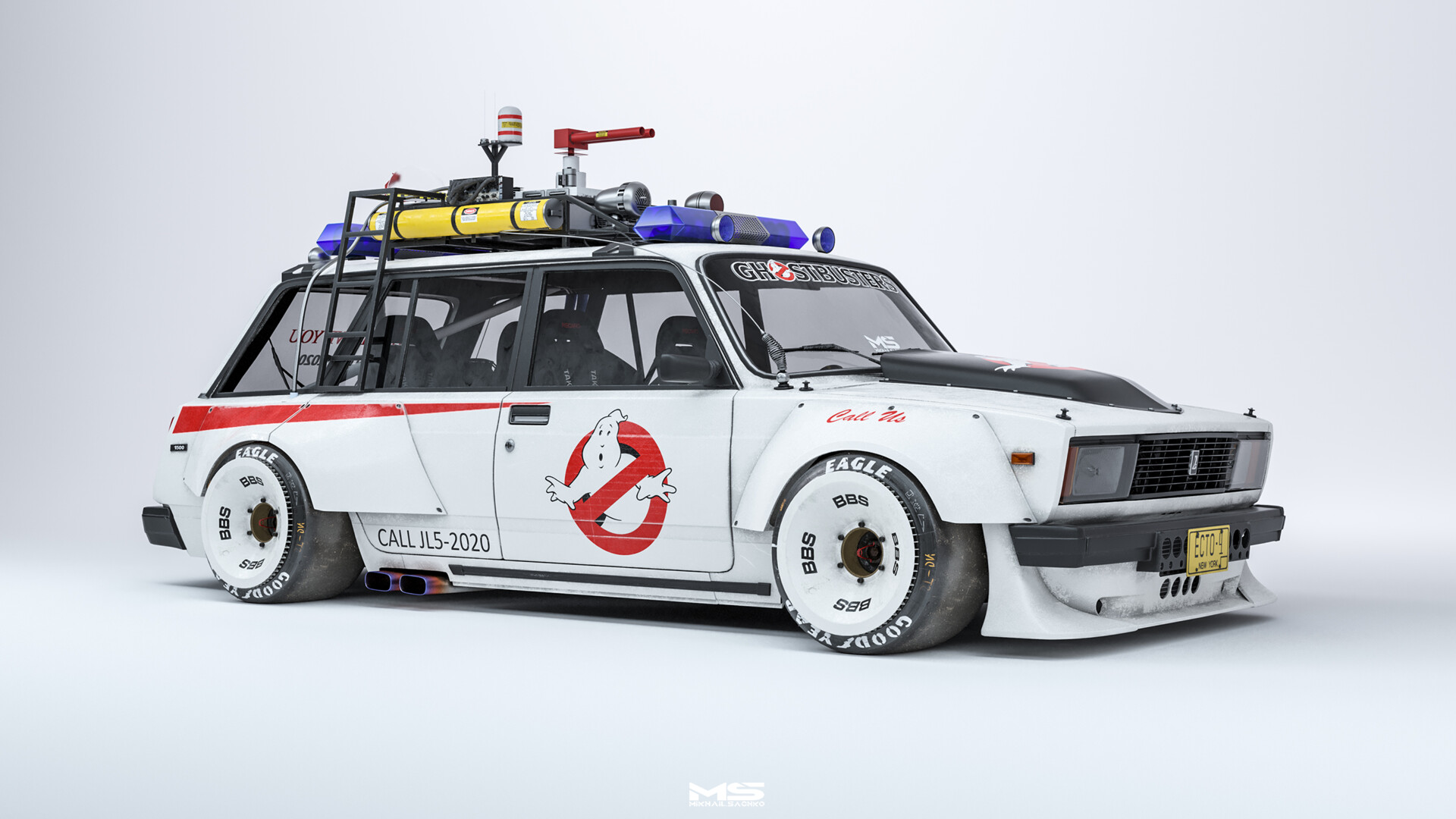 ArtStation - Lada 2104 " ECTO 4"