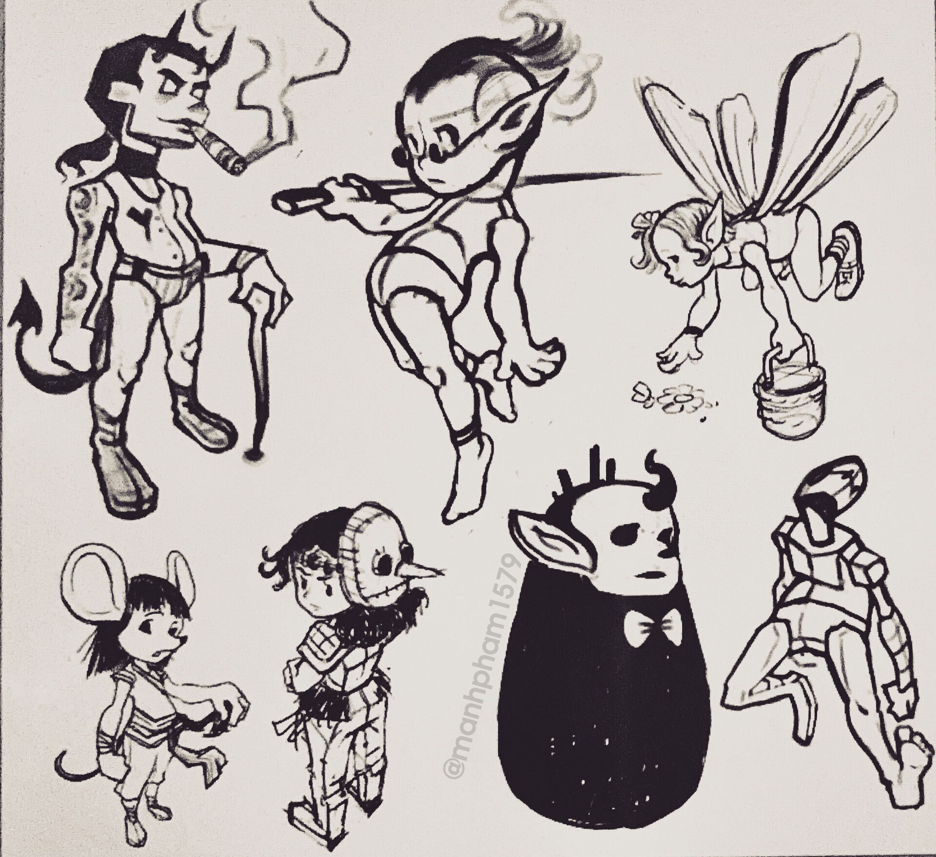 MANH PHAM - SKETCHES