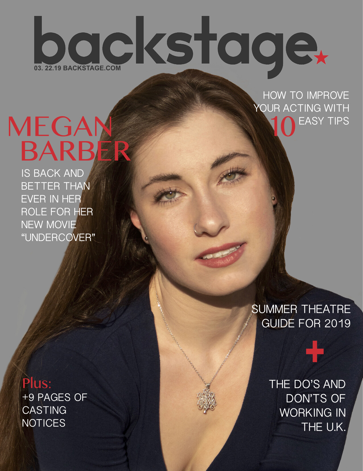 ArtStation - Backstage Magazine Cover