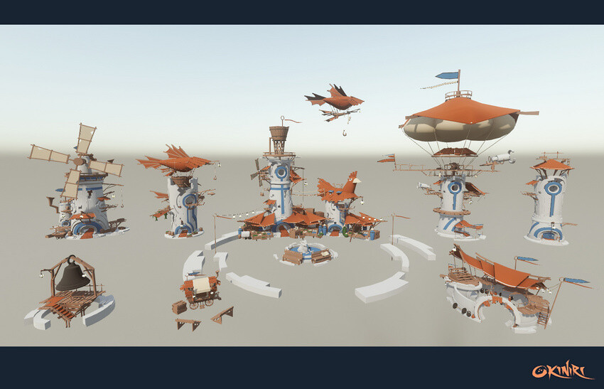 Mark Linington - Okiniri - Environment Art Work