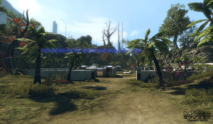 Mark Linington - Mass Effect 2 - Environment Art work