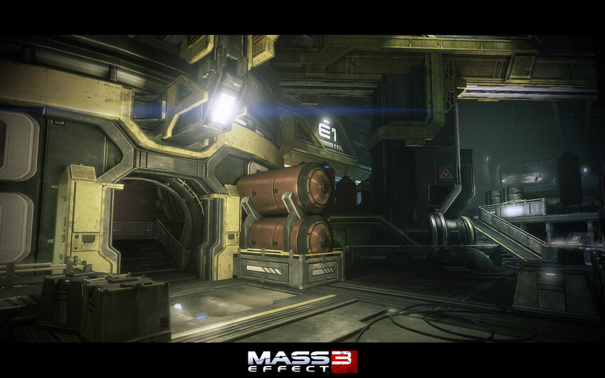 Mark Linington - Mass Effect 3 - Environment Art Work