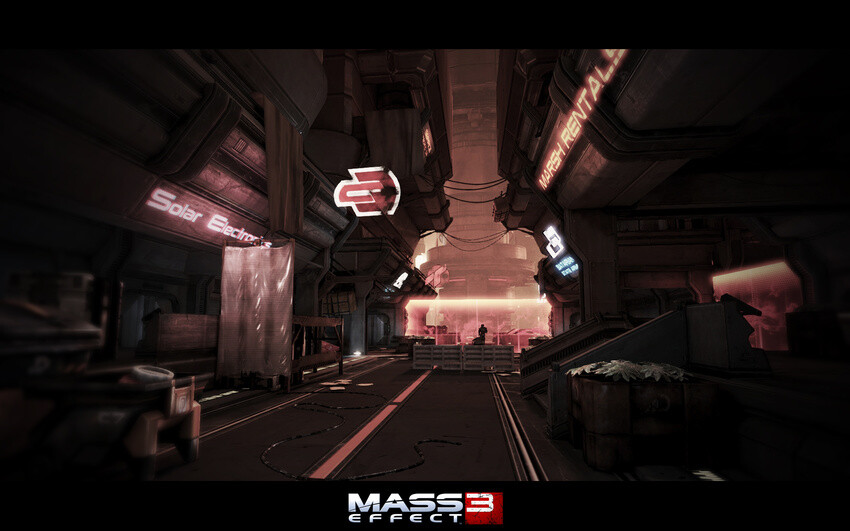 Mark Linington - Mass Effect 3 - Environment Art Work