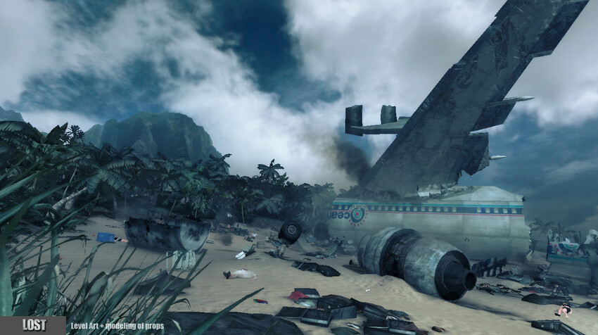 Mark Linington - LOST Via Domus - Environment Art Work