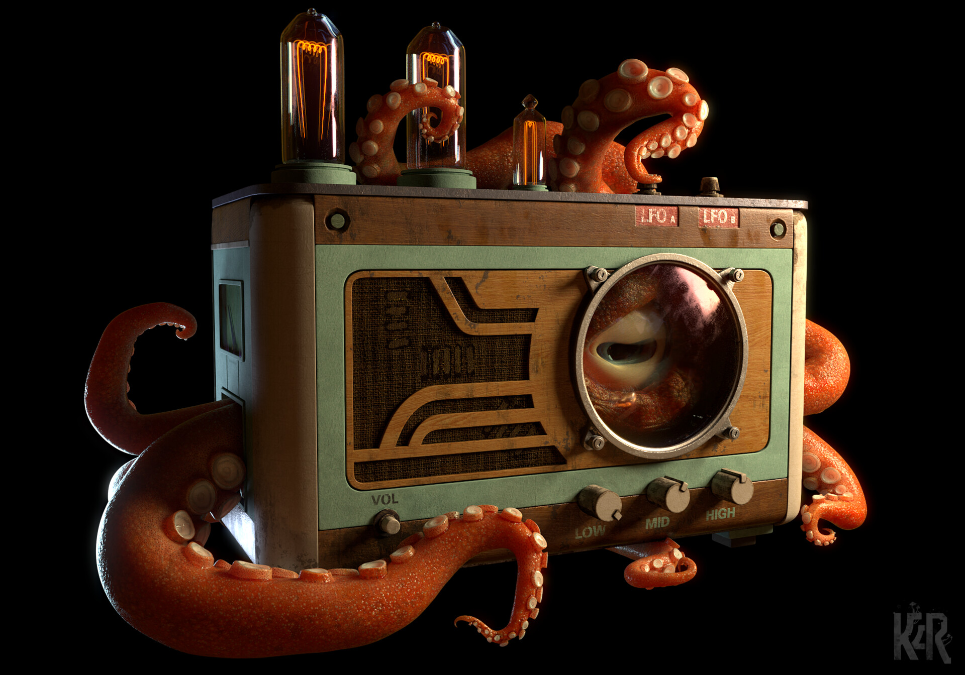 ArtStation - Octo Amp - 3D