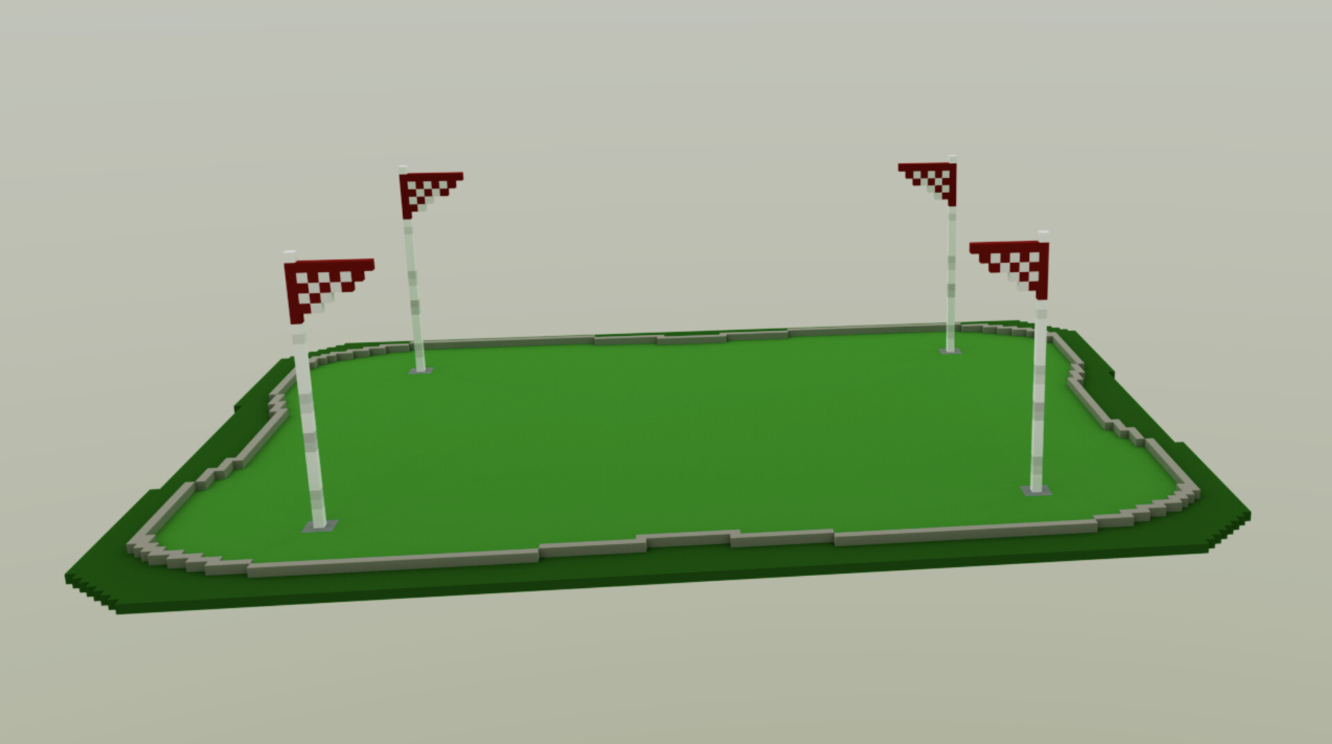 ArtStation - Backyard Putting Green