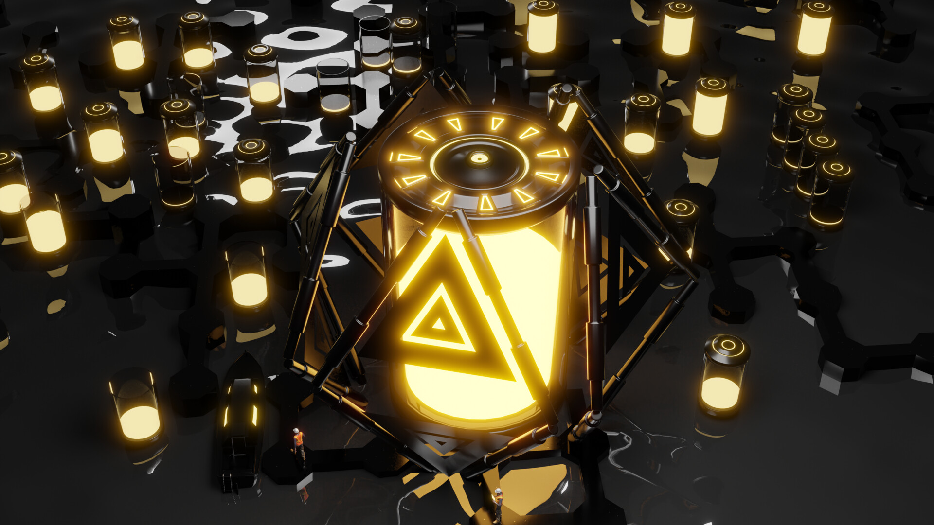 ArtStation - Sci-Fi Powerplant