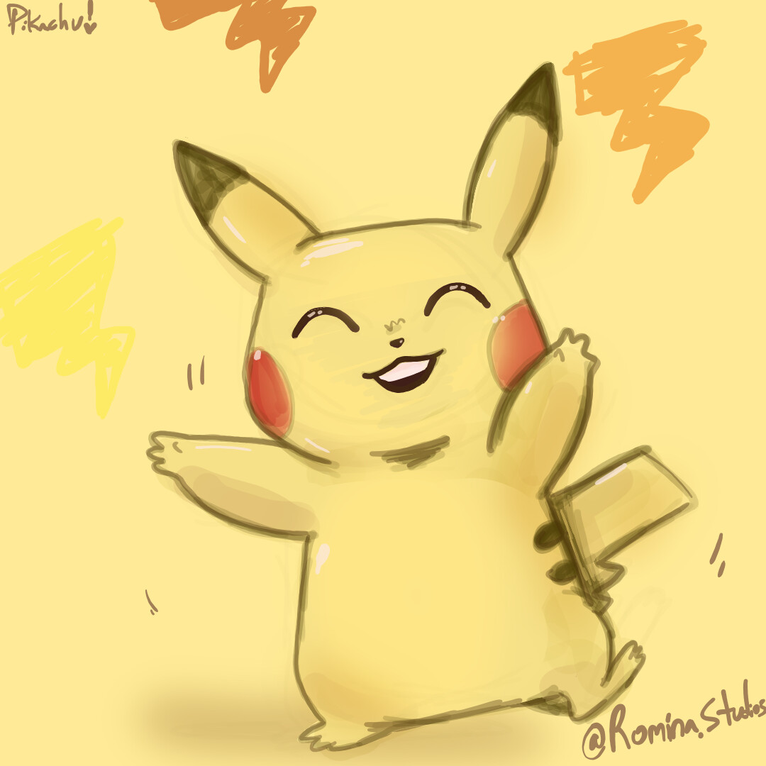 ArtStation - Pikachu fanart