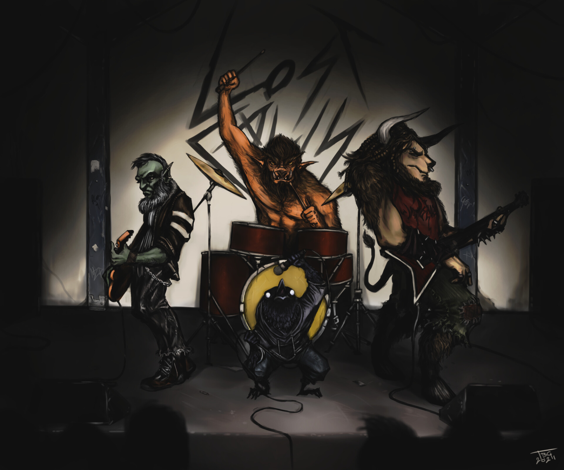 ArtStation - Commissioned Artwork | LOST CAWS