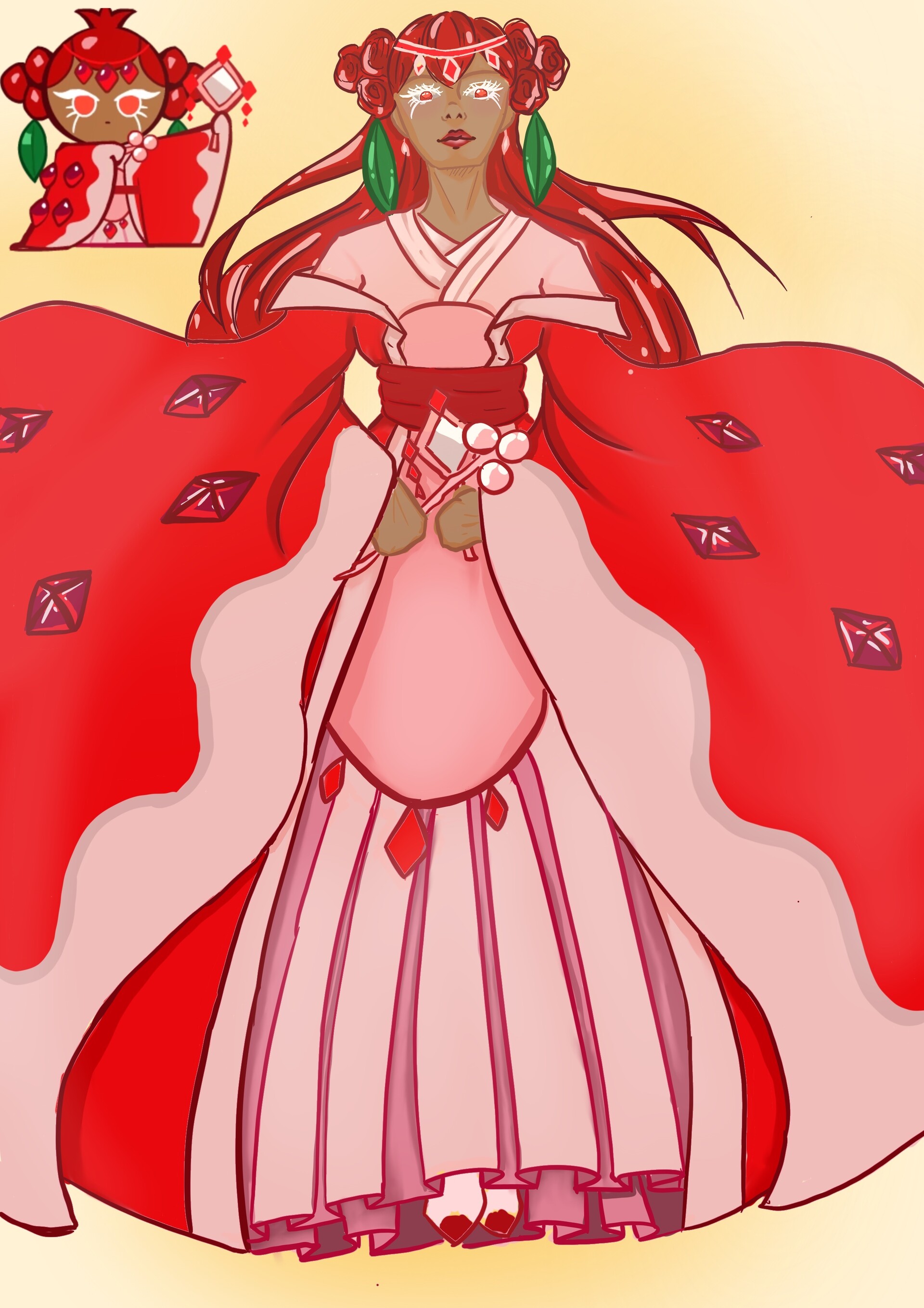 ArtStation - Pomegranate cookie