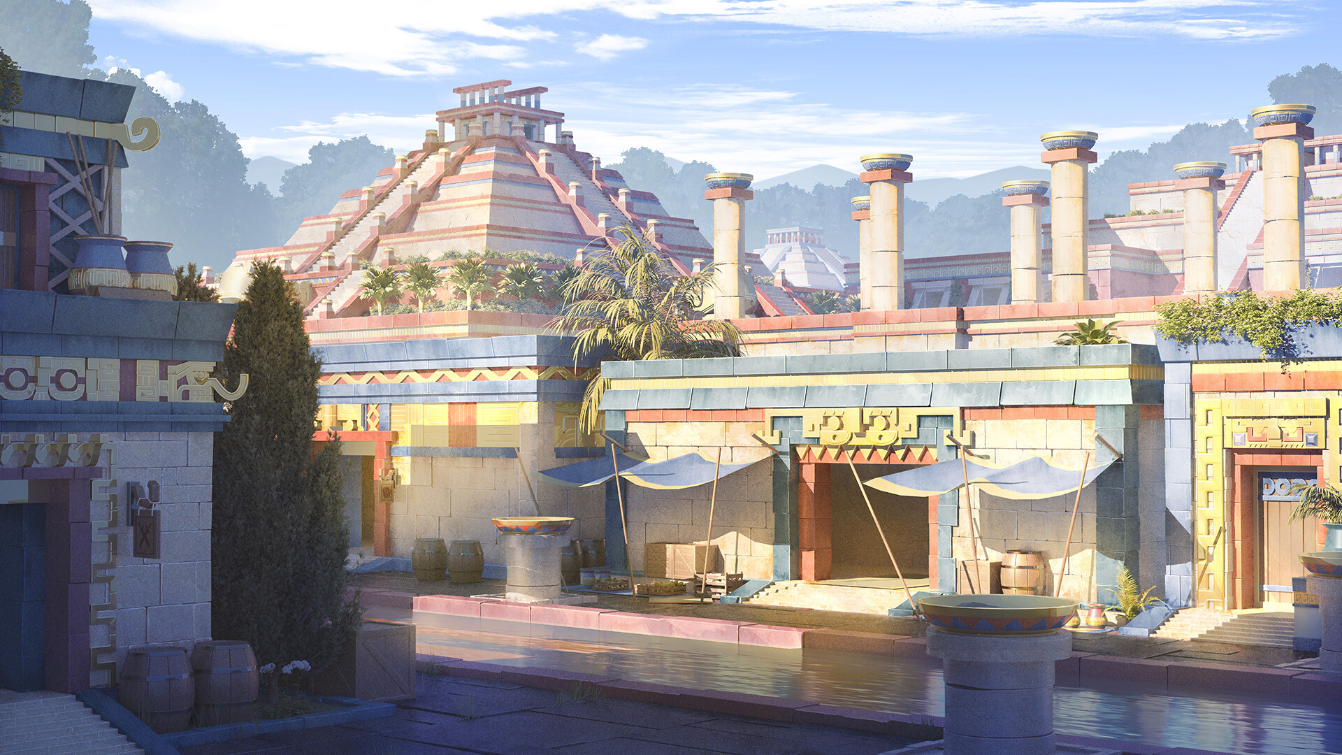 ArtStation - Mayan City