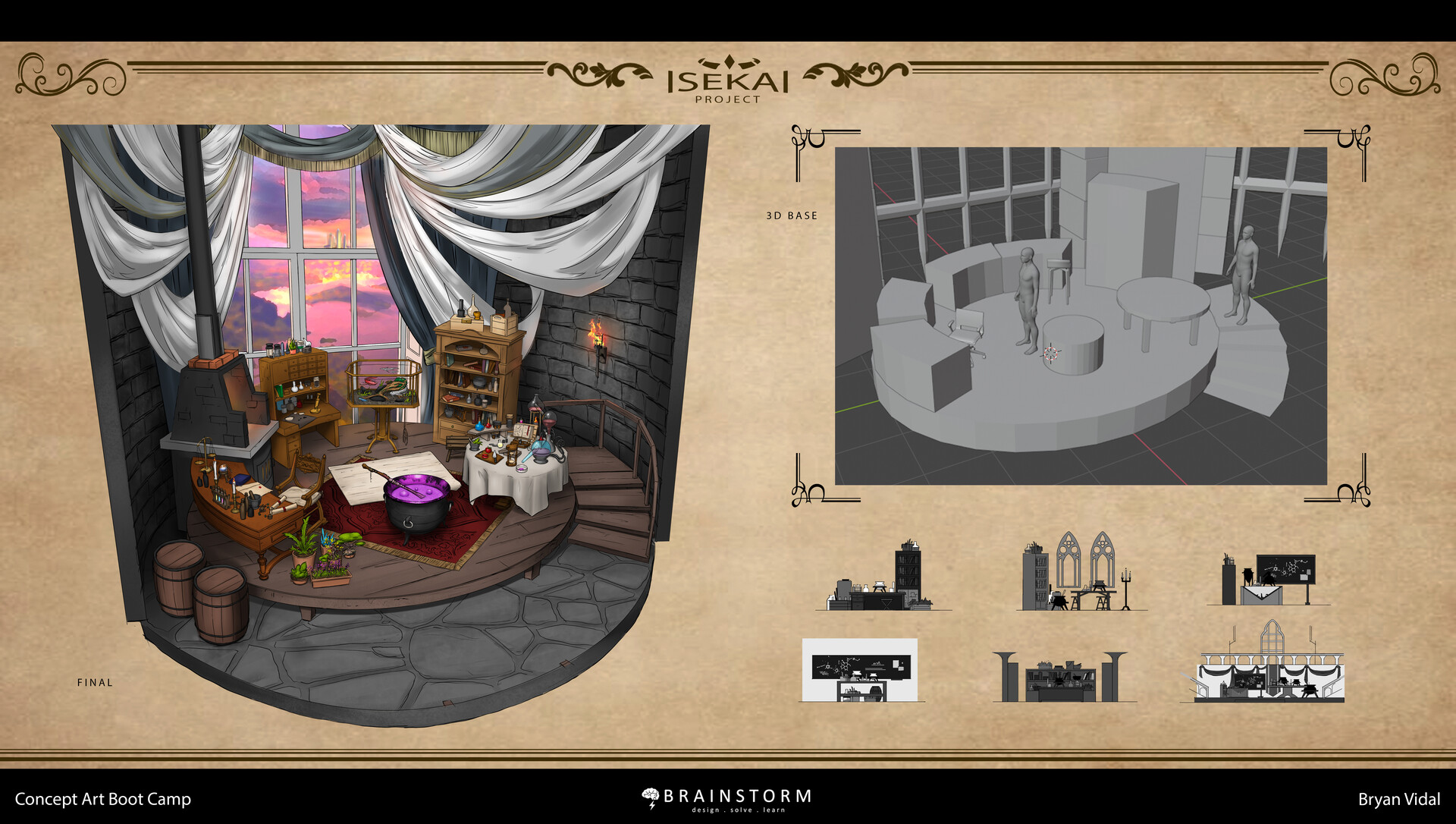 ArtStation - Isekai Project: Alchemy Station