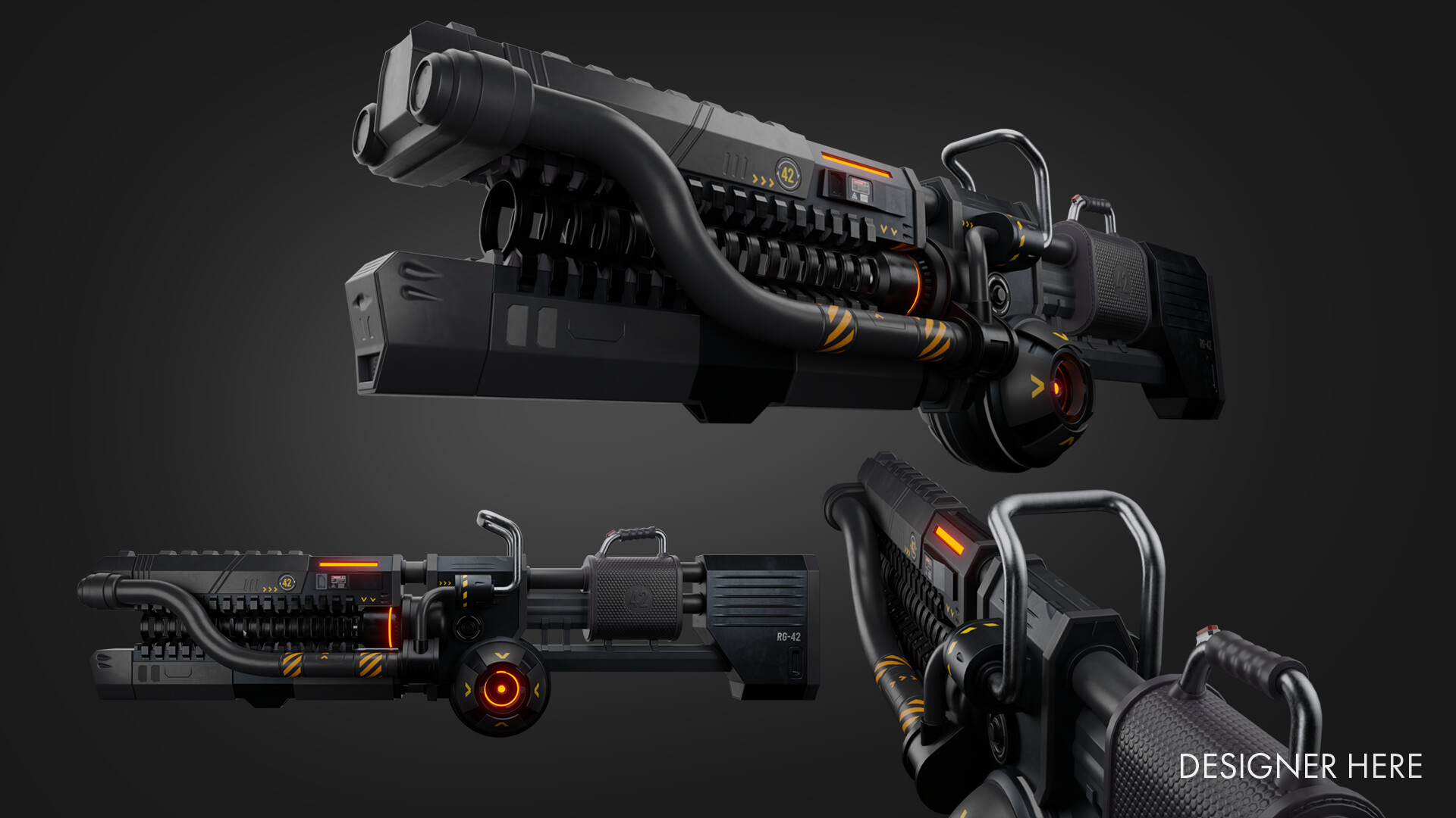 Railgun Weapon