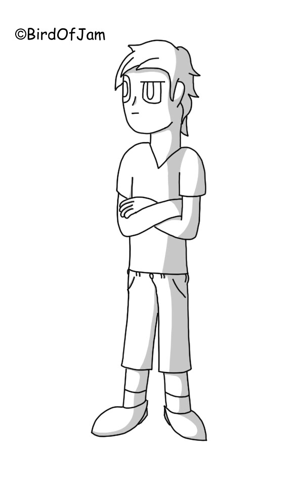 ArtStation - Sketch of a young man