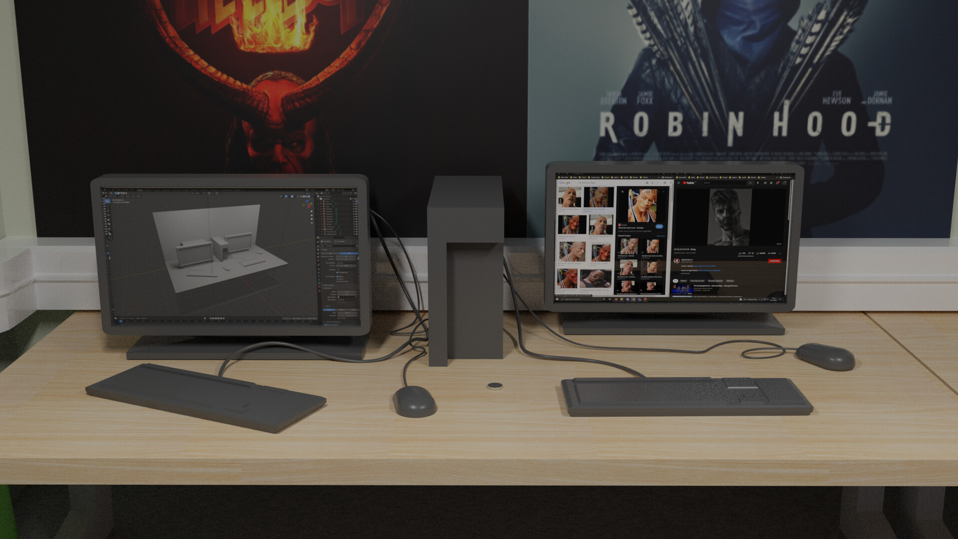 ArtStation - my desk