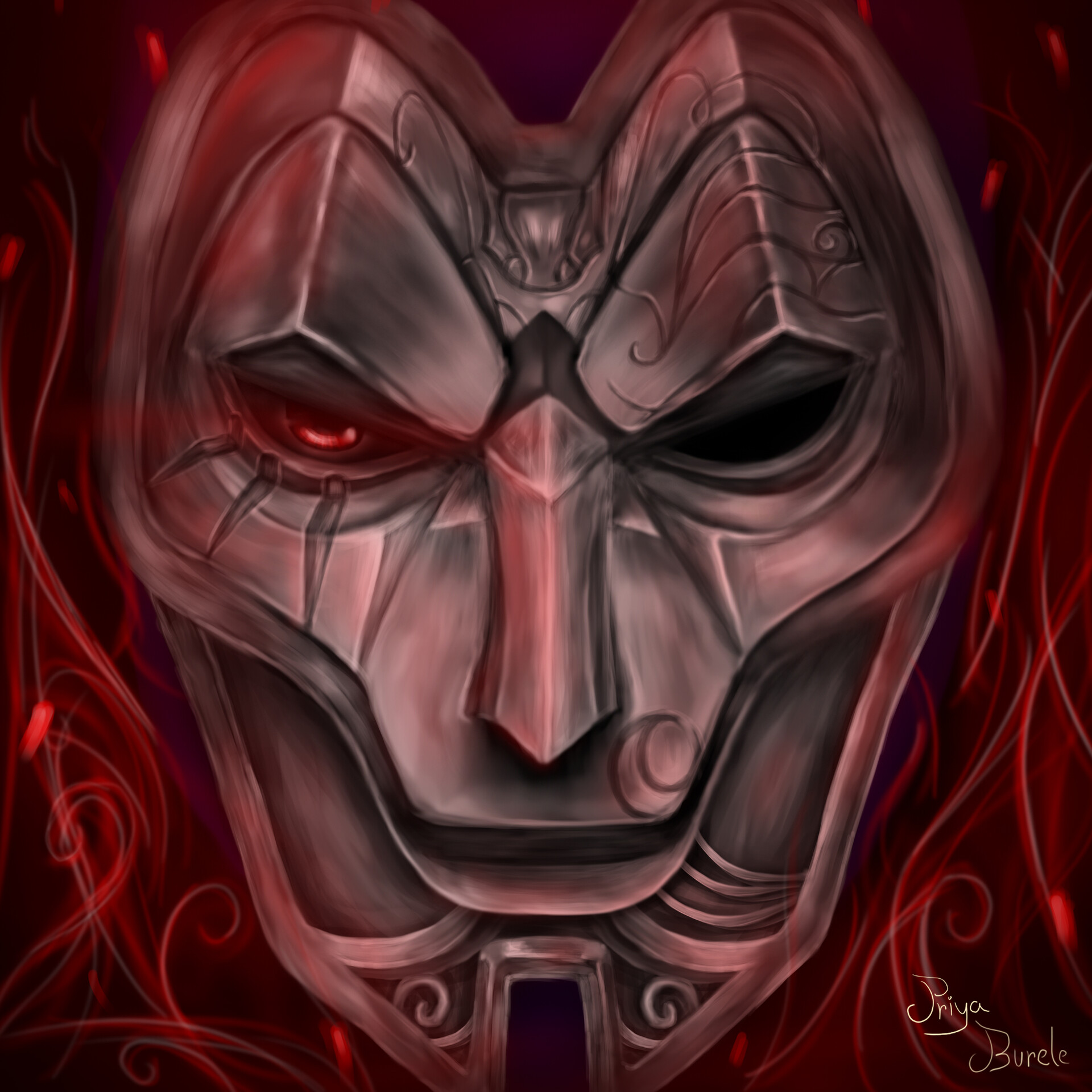 ArtStation - Jhin from league of legends fanart | OC
