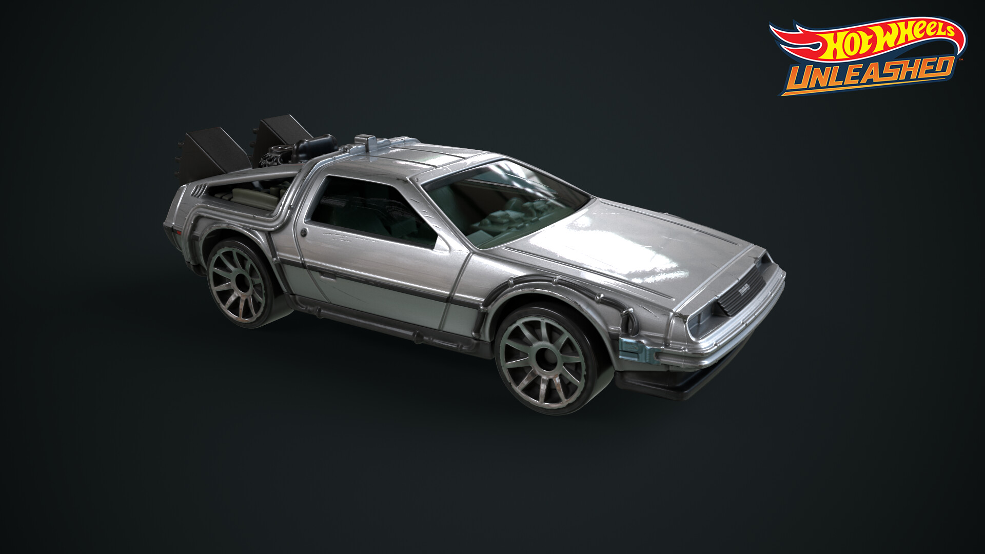 ArtStation - Hot Wheels Back to the Future Time Machine