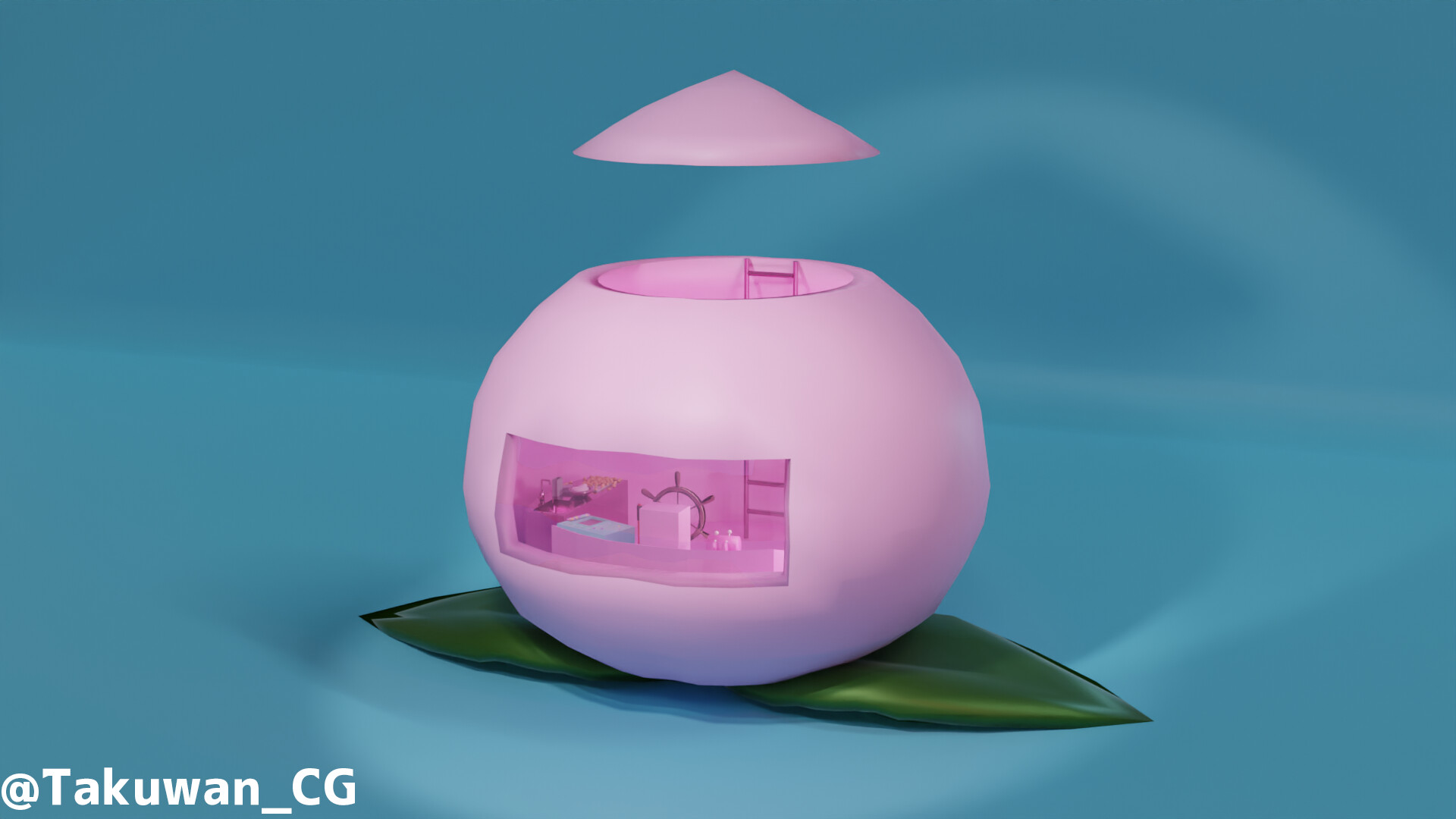 ArtStation - Peach Ship