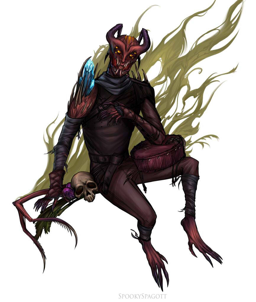 ArtStation - Corrupted Tiefling