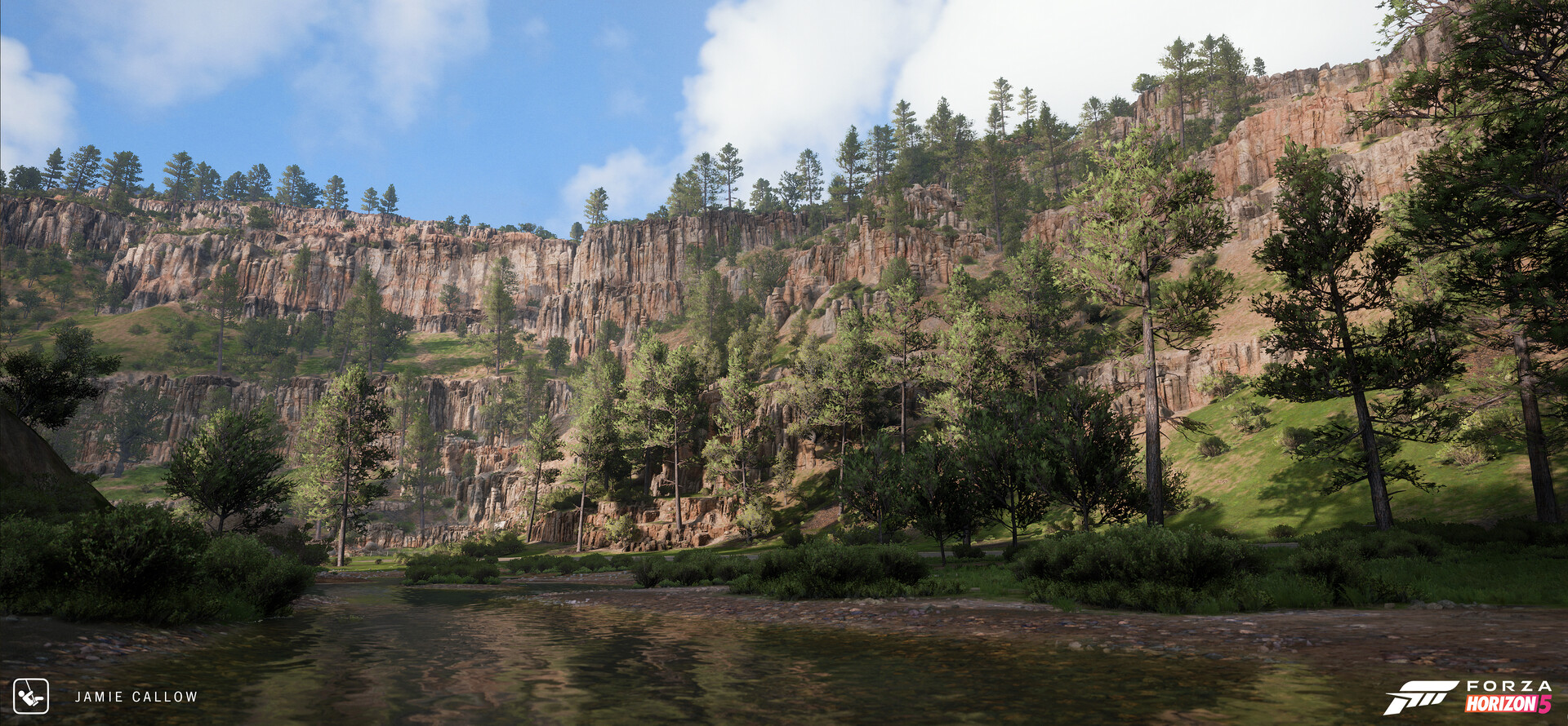 Jamie Callow - Forza Horizon 5 - Canyons Rock Geology