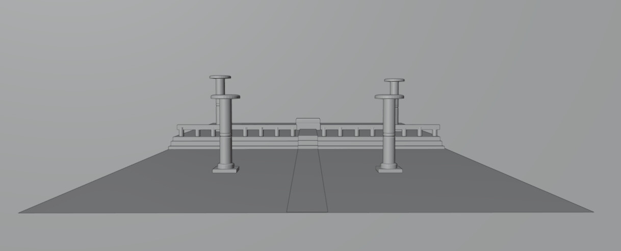 ArtStation - Church scene untextured